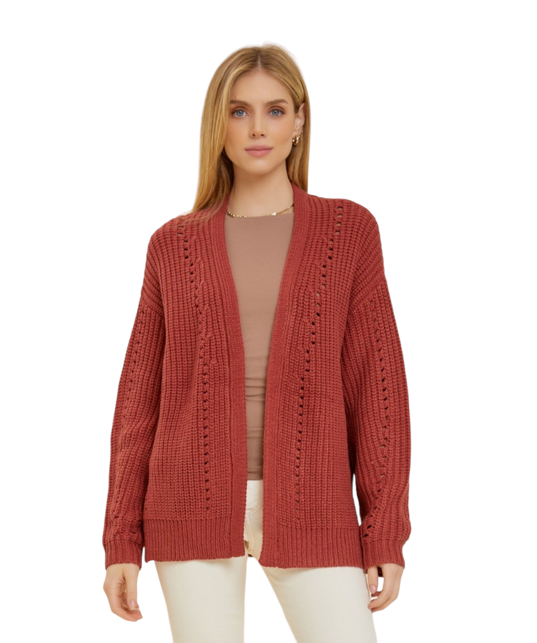 Chunky Knit Cardigan Sweater 6th Street Fashions And Footwear Located