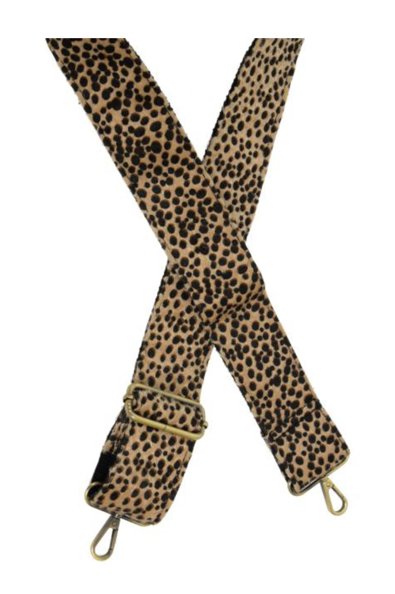 JOY SUSAN 2"NATURAL LYNX FUR GUITAR STRAP - 6th Street Fashions and ...
