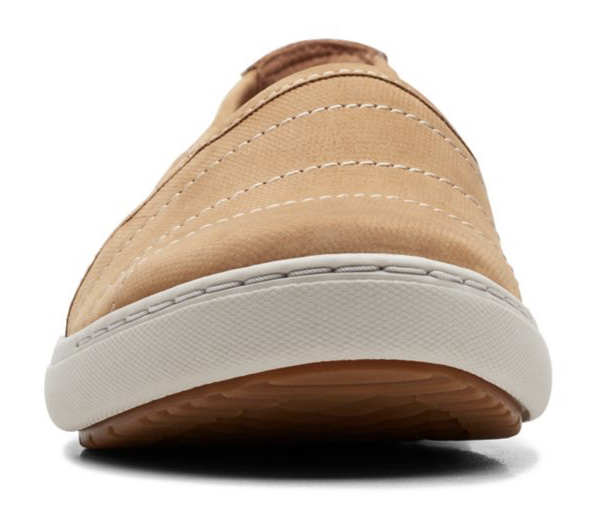 CLARKS NALLE VIOLET IN CAMEL - 6th Street Fashions and Footwear