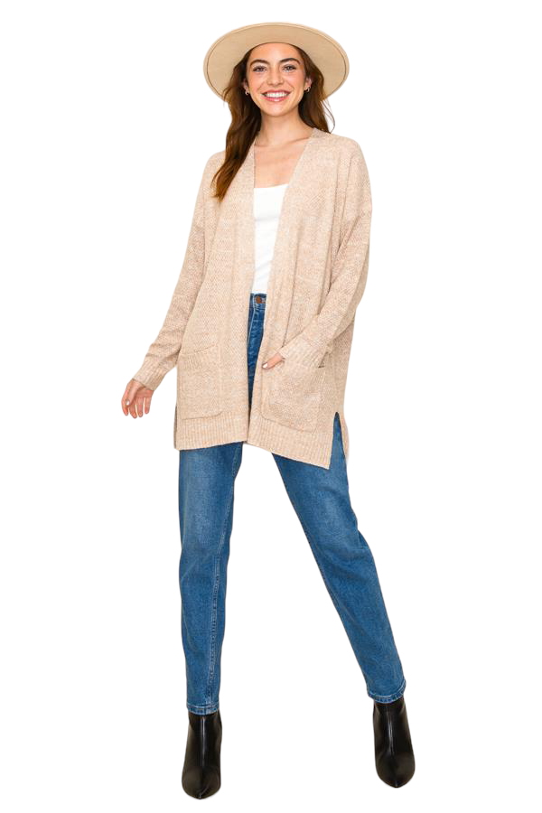Waffle Knit Cardigan 6th Street Fashions And Footwear